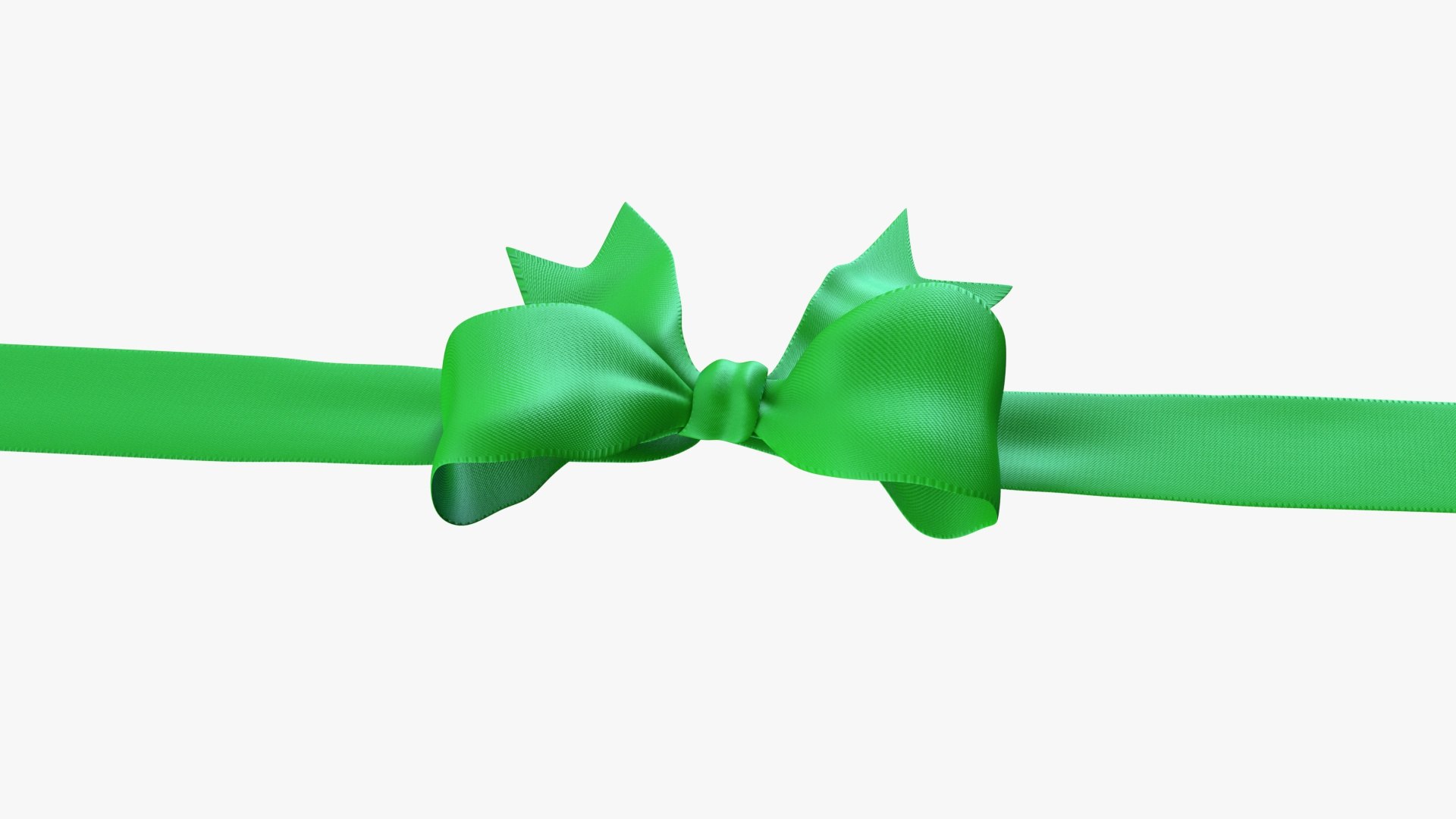 Animated Christmas Ribbon Bow Untie 3D Model - TurboSquid 1813624