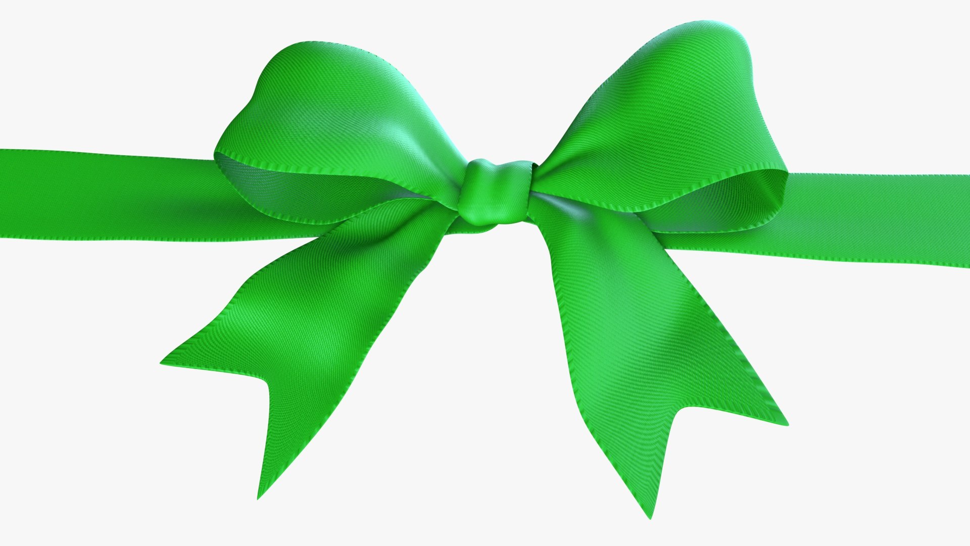 Animated Christmas Ribbon Bow Untie 3D Model - TurboSquid 1813624