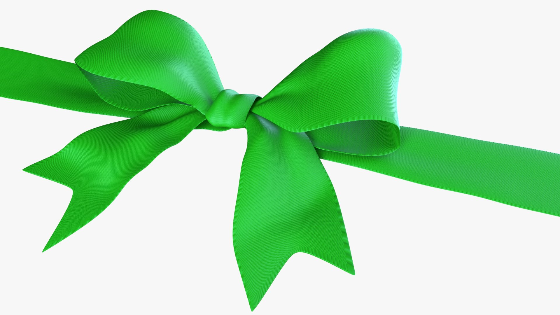 Animated Christmas Ribbon Bow Untie 3D Model - TurboSquid 1813624