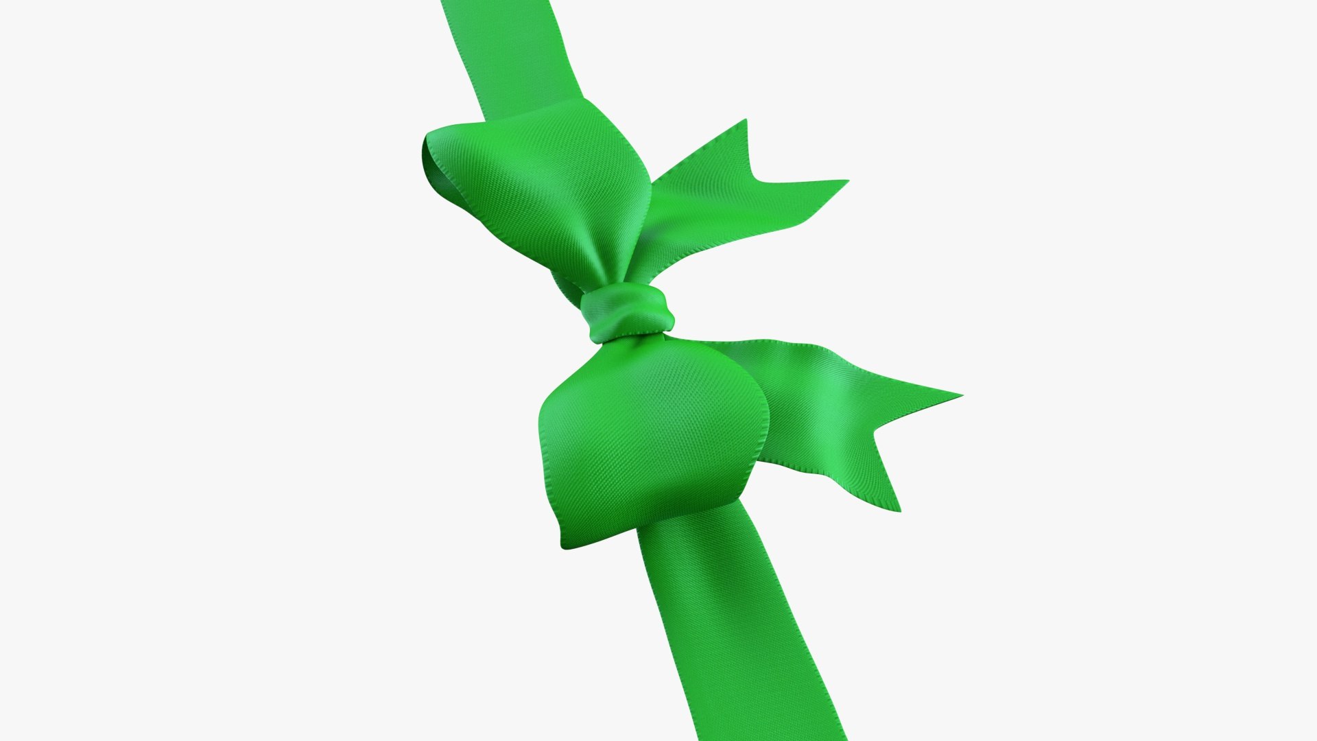 Animated Christmas Ribbon Bow Untie 3D Model - TurboSquid 1813624