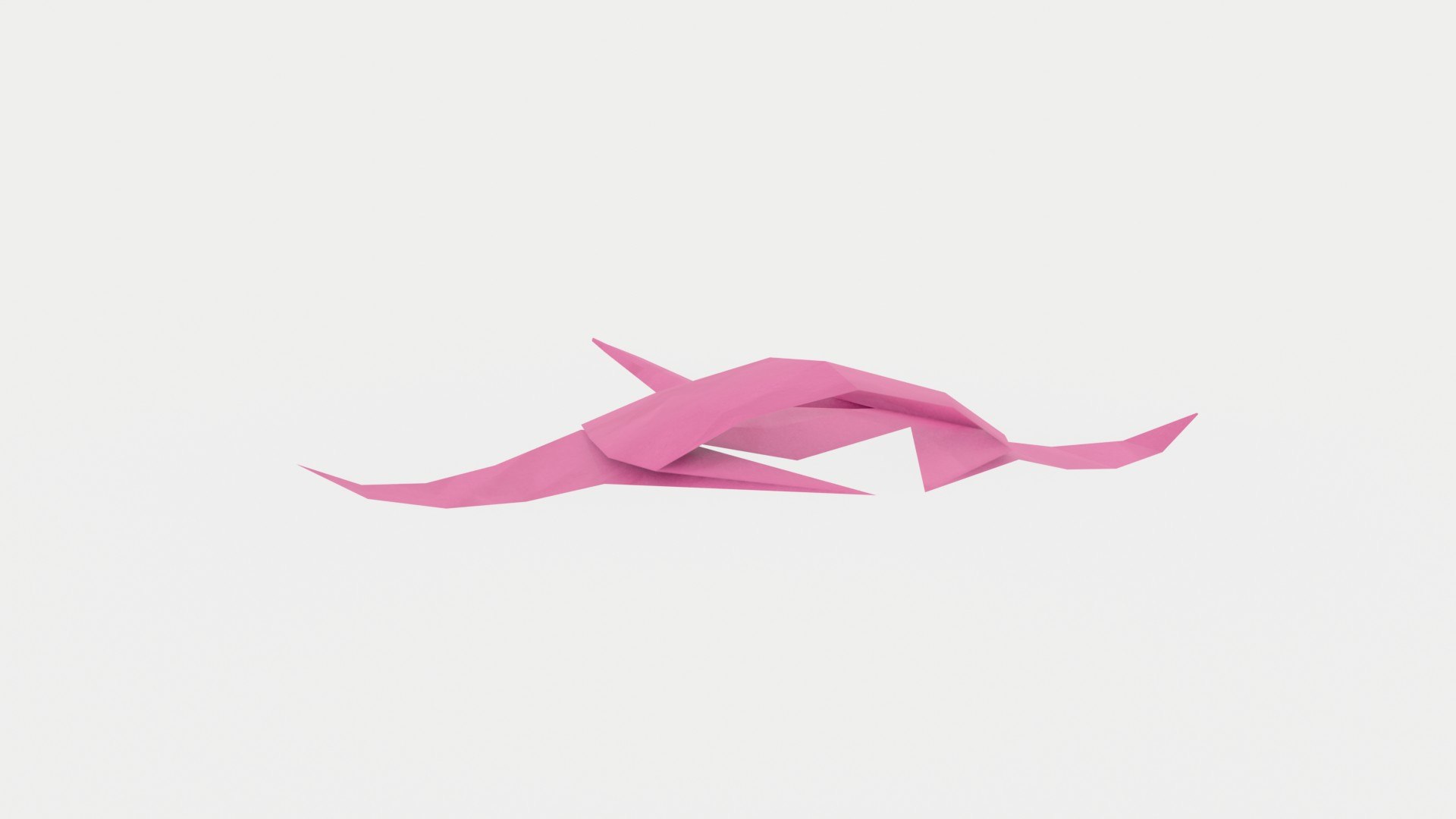 Origami Stingray Model - TurboSquid 2320375