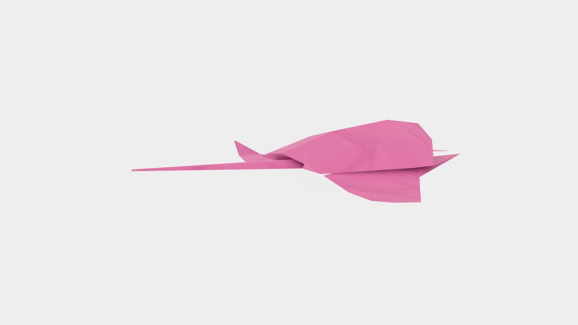 Origami Stingray Model - TurboSquid 2320375