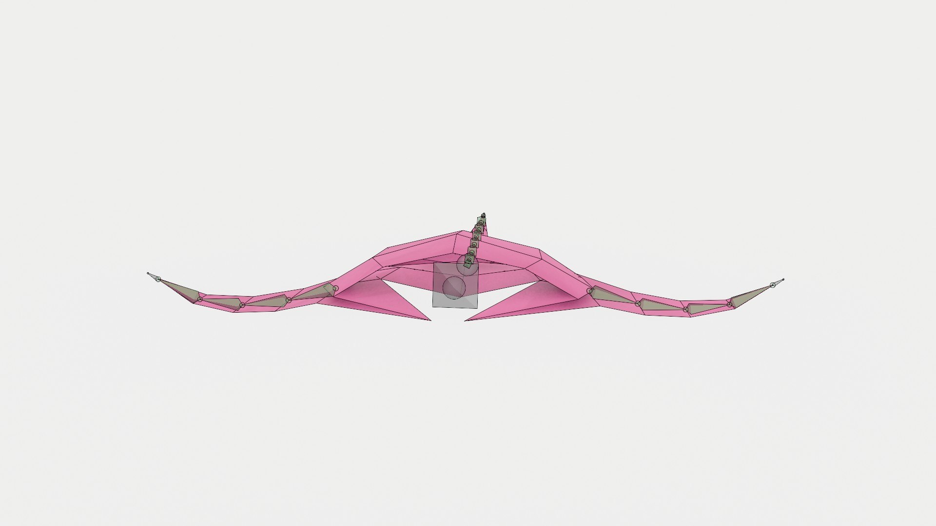 Origami Stingray Model - TurboSquid 2320375