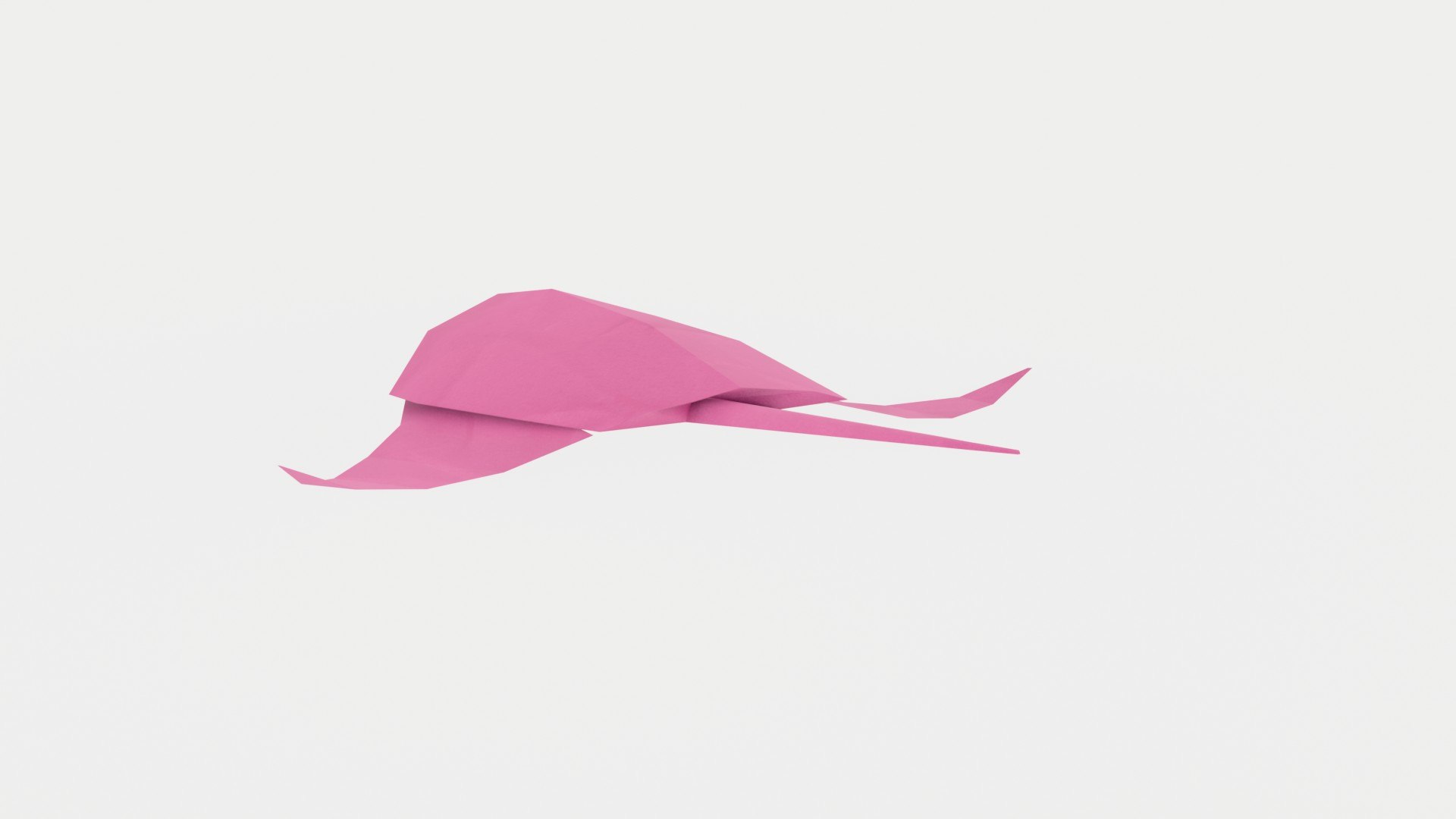 Origami Stingray Model - TurboSquid 2320375