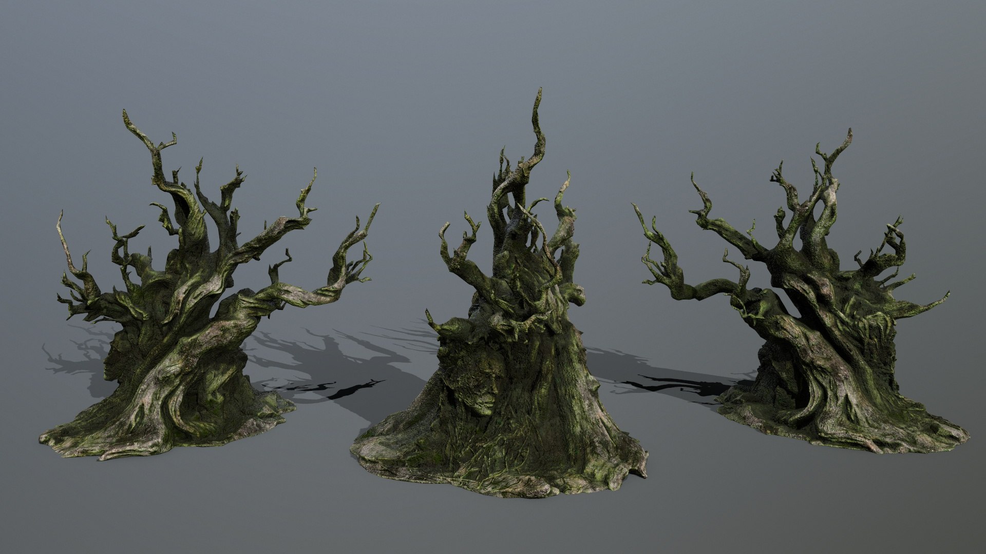 3D модель Темное дерево - TurboSquid 2508958