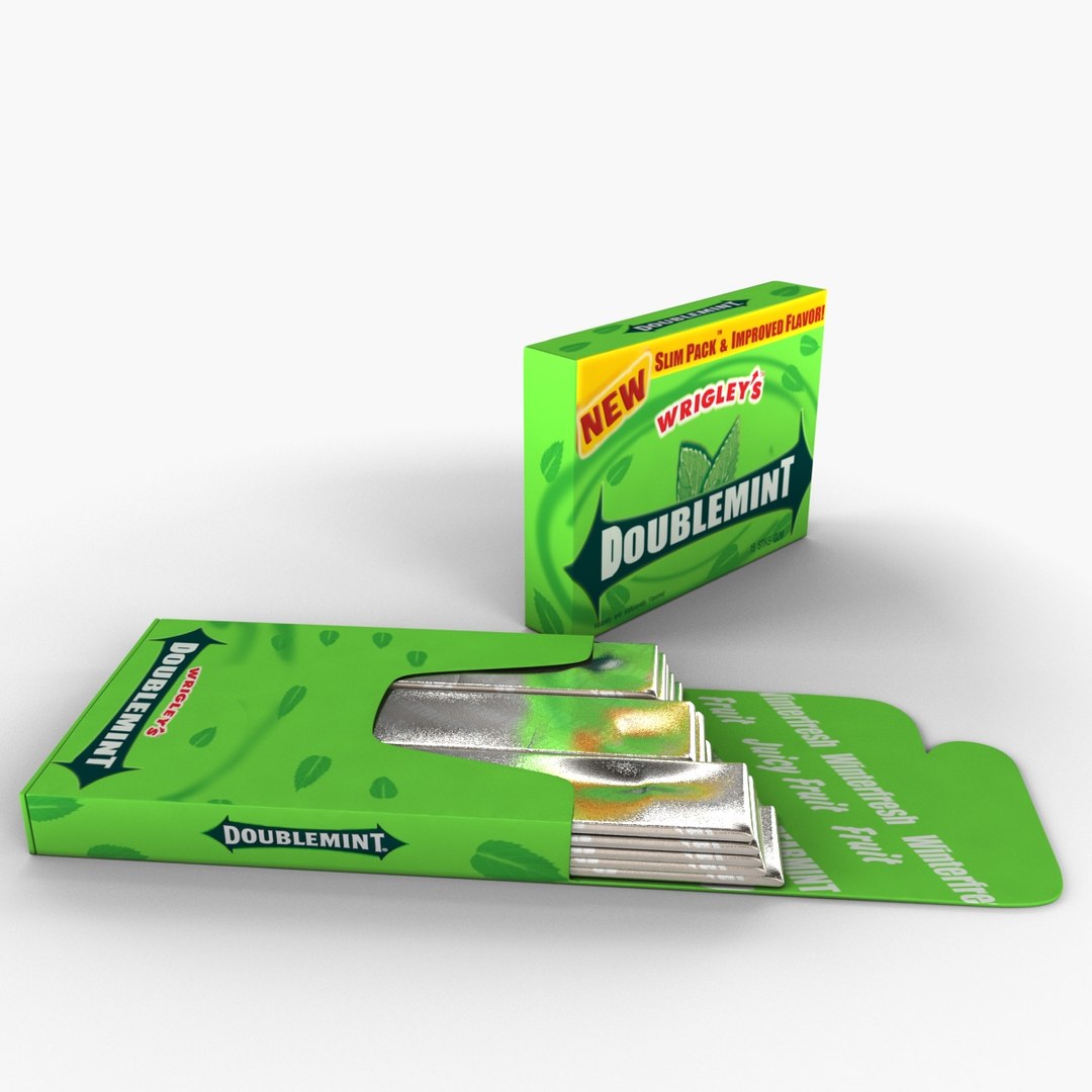 3ds Pack Gum Doublemint