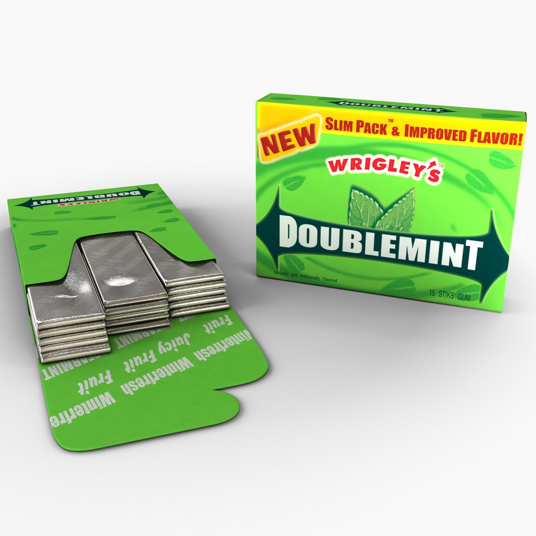 3ds Pack Gum Doublemint
