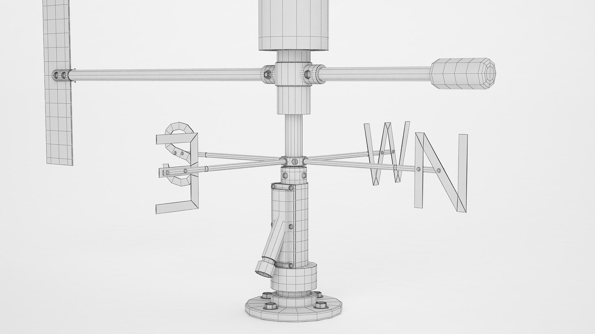 Wind speed sensor 3D model - TurboSquid 1712675