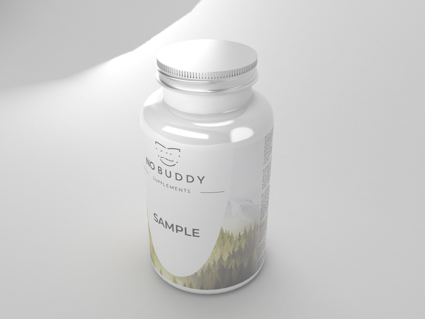 Supplement Bottle - Supplement Box- Ready To Render- 3dsMax Vray 3D ...