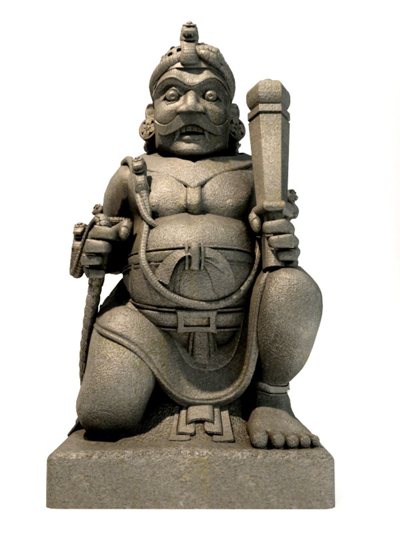 Gupala Statue 3d Max