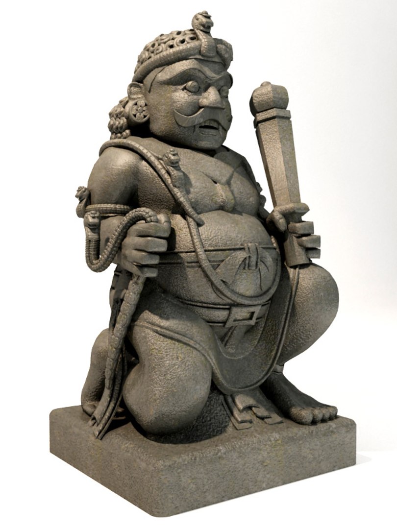 Gupala Statue 3d Max