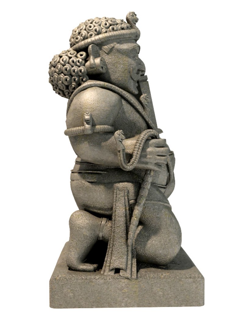 Gupala Statue 3d Max