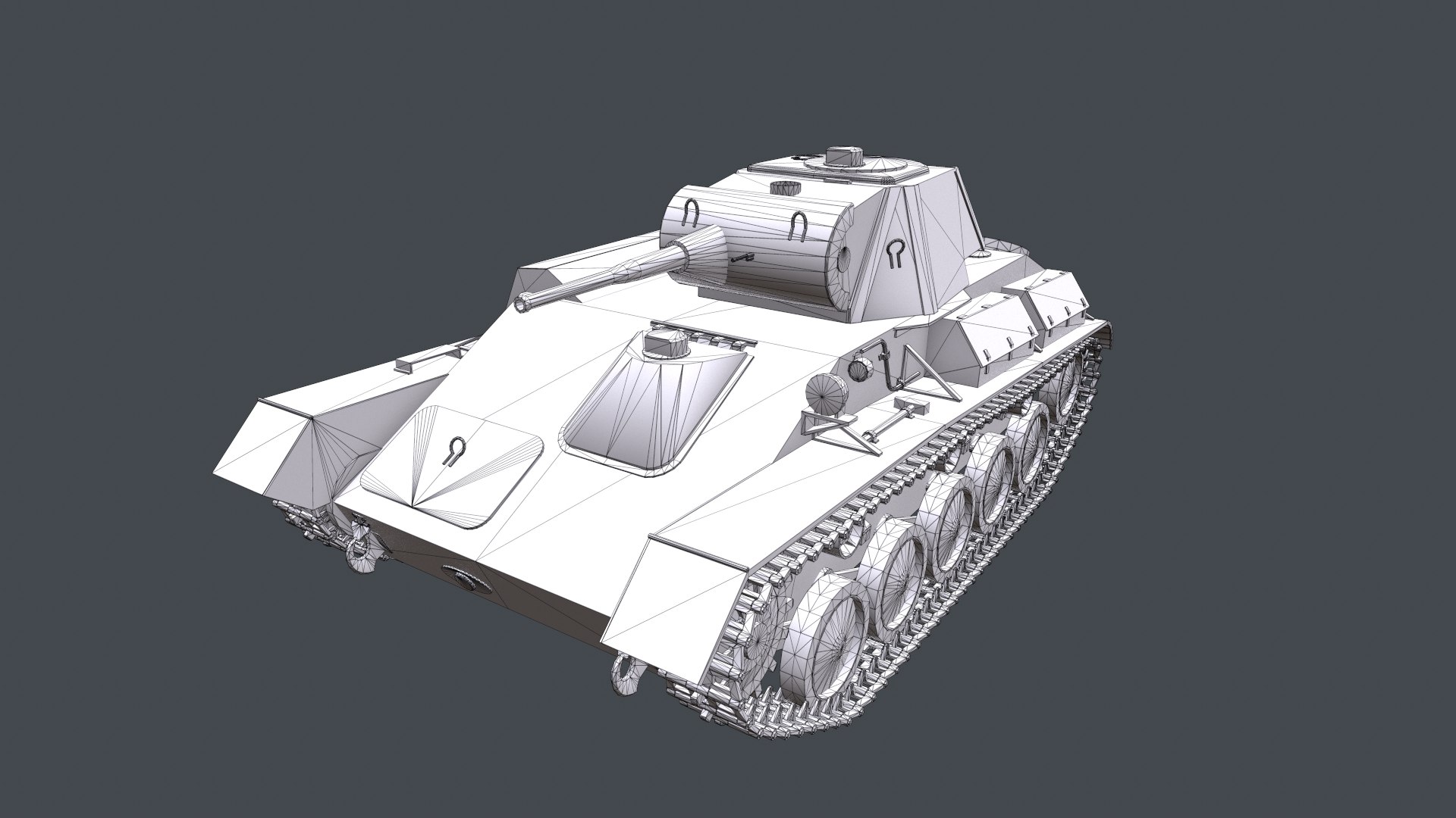 3D ussr tank t-70 model - TurboSquid 1462487