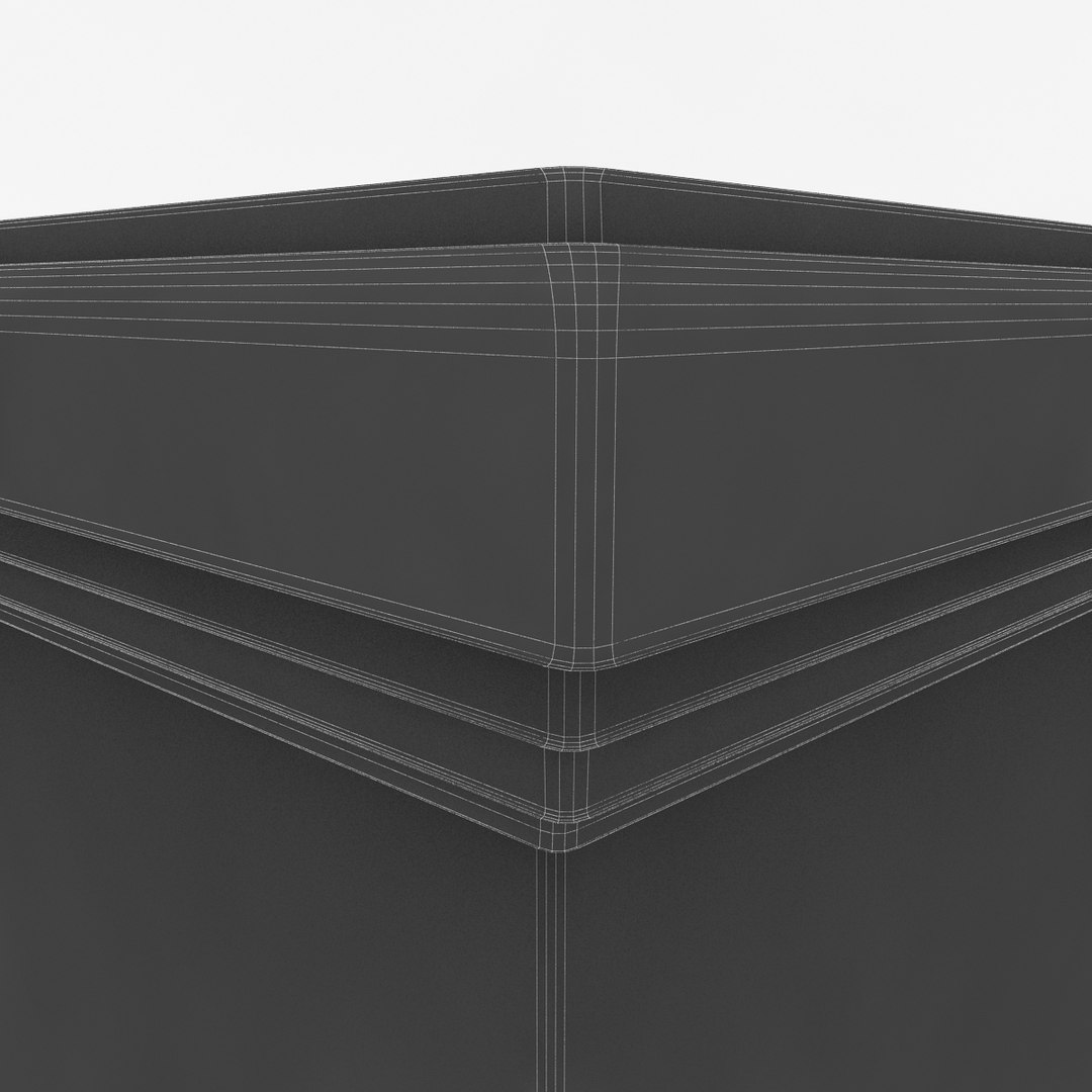 3d model painted box