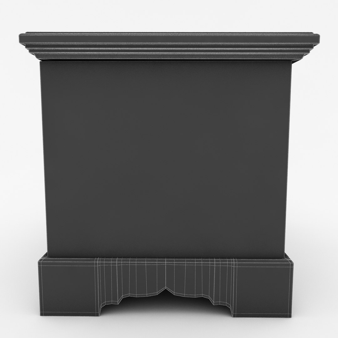 3d model painted box