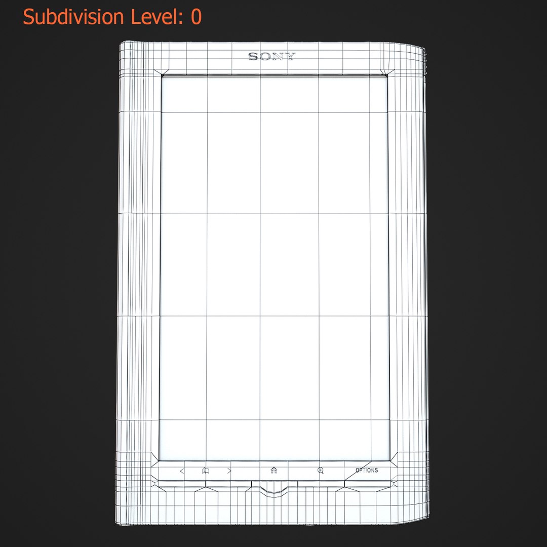 Sony Prs-950 3d Model