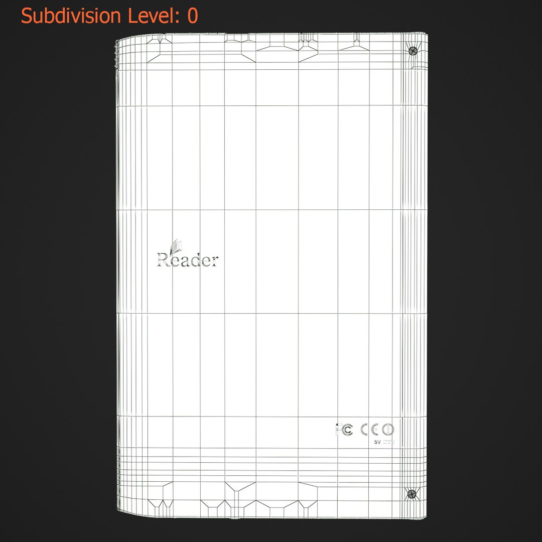 Sony Prs-950 3d Model