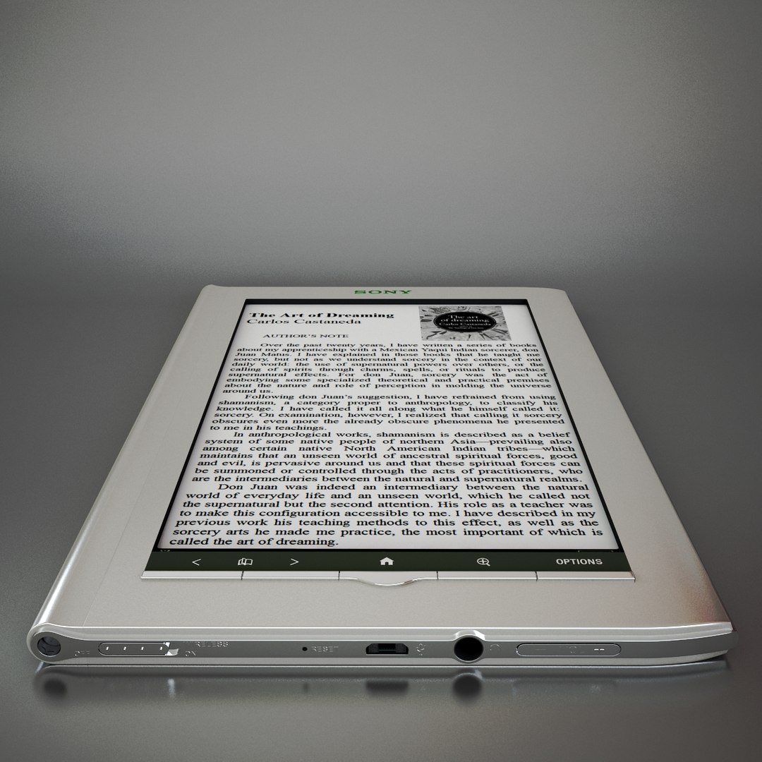 Sony Prs-950 3d Model