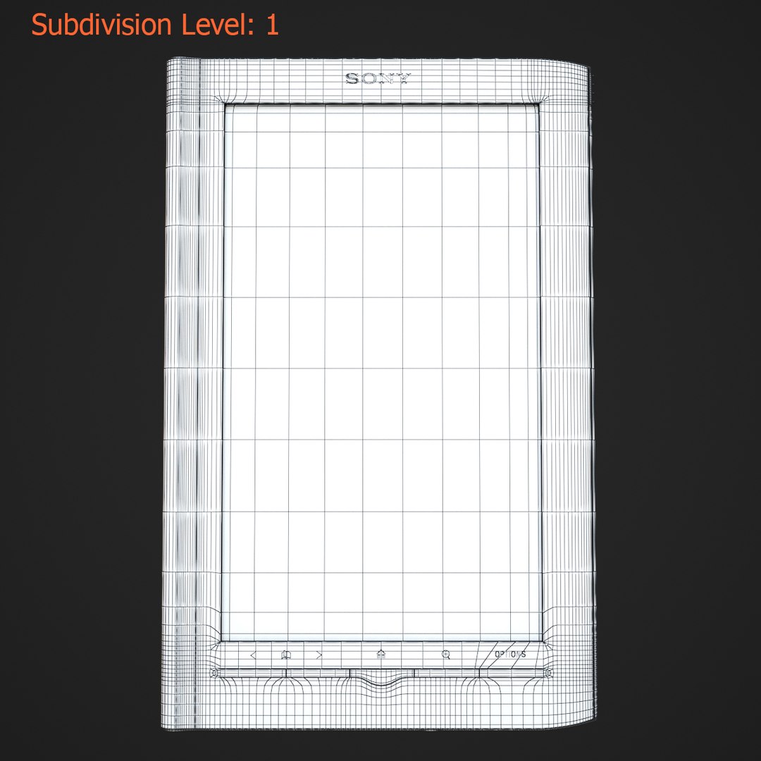Sony Prs-950 3d Model