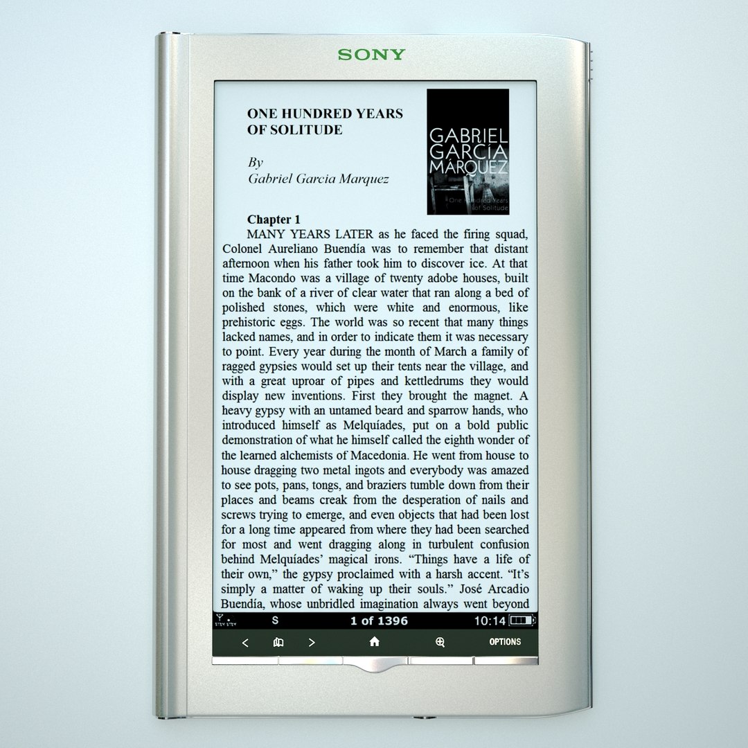 Sony Prs-950 3d Model