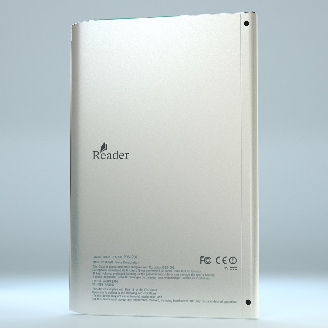 Sony Prs-950 3d Model