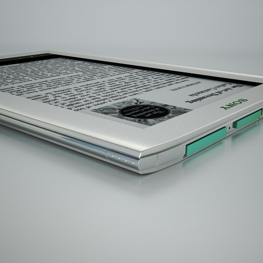 Sony Prs-950 3d Model