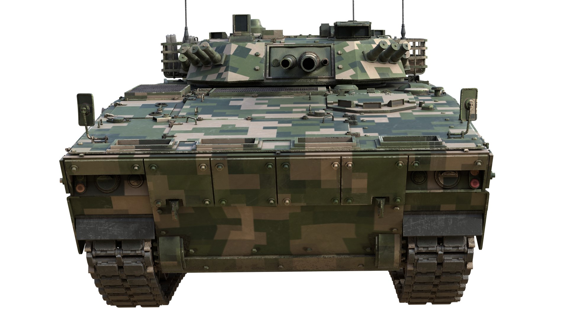 3D ZBD 04 Infantry Fighting Vehicle Chinese Model - TurboSquid 2262898