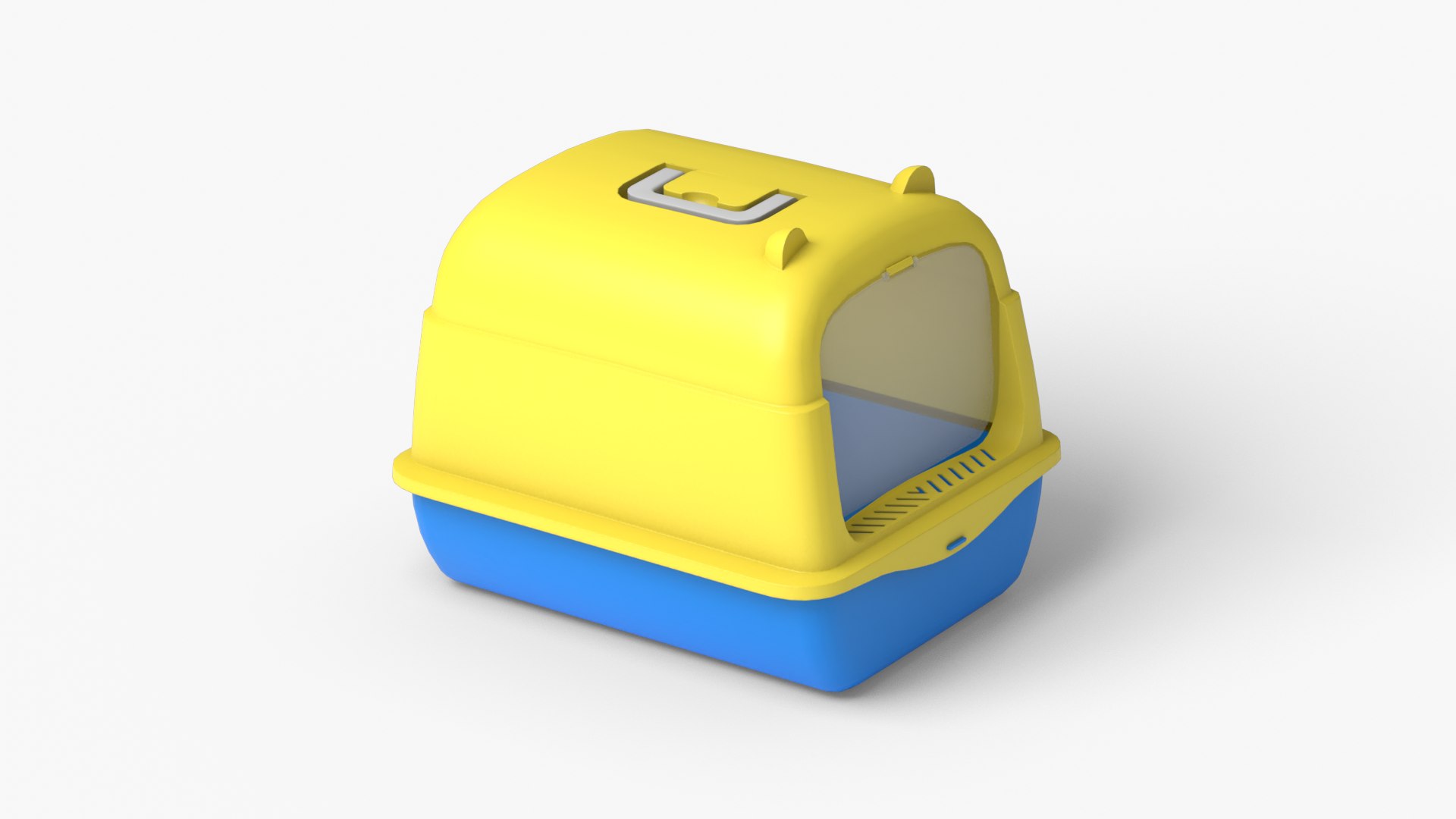 Cat Litter Box 3D Model - TurboSquid 2283908