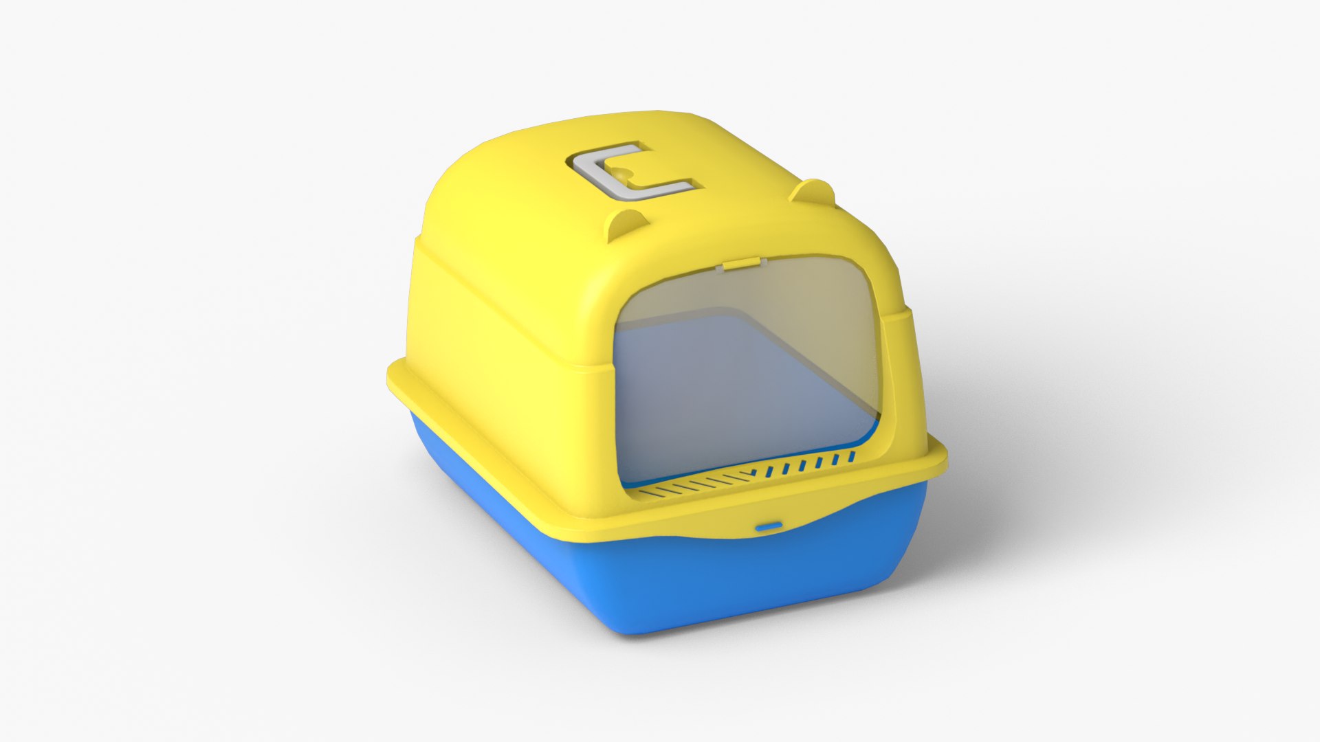 Cat Litter Box 3D Model - TurboSquid 2283908