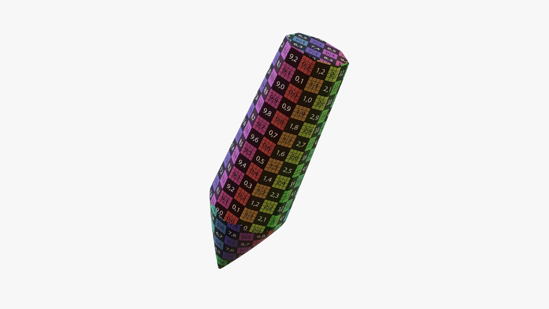 3D Pencil Tilted Stylized Model - TurboSquid 1666560