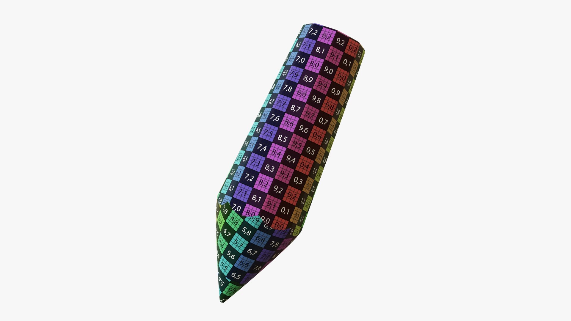 3D Pencil Tilted Stylized Model - TurboSquid 1666560