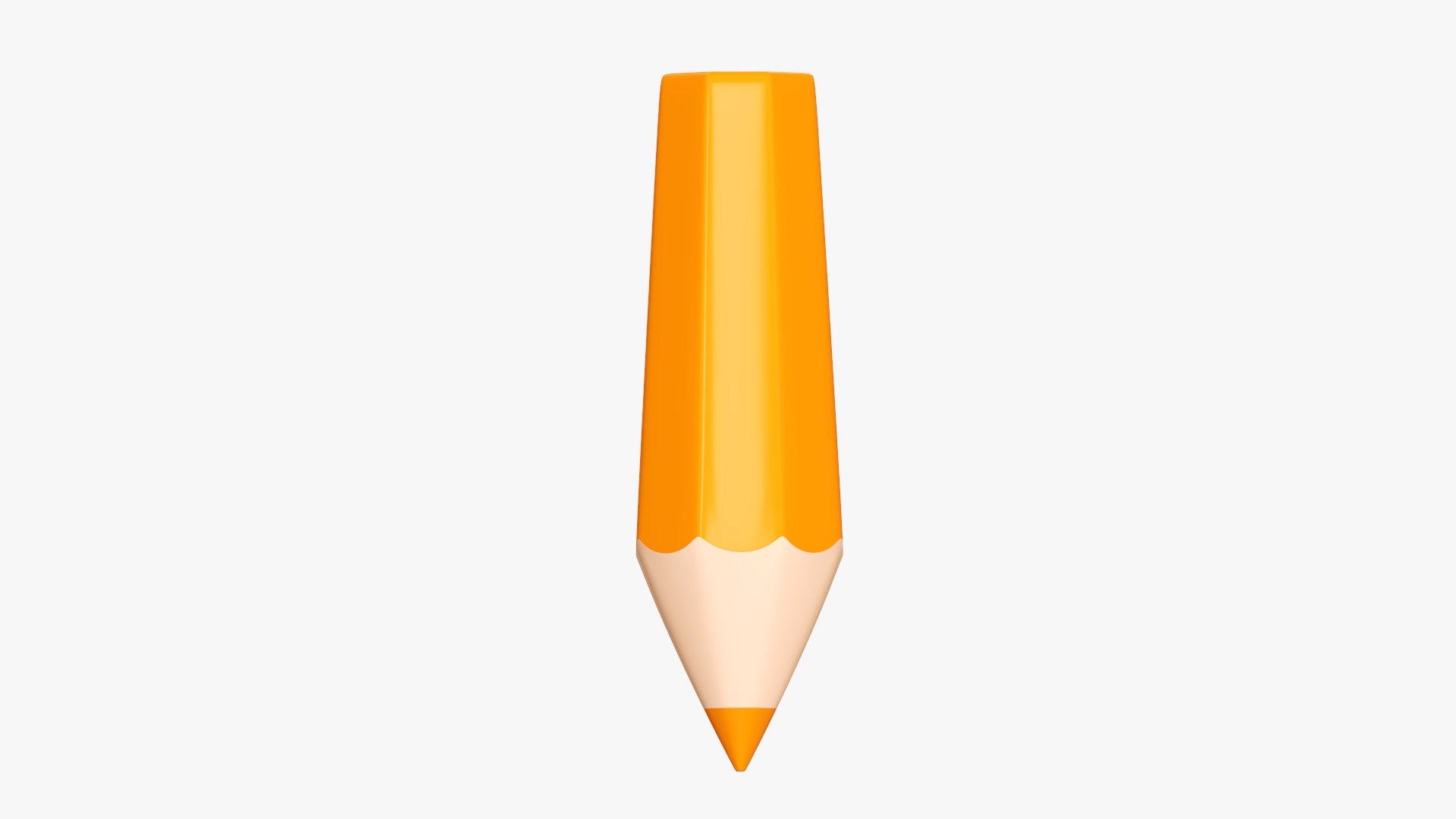 3D Pencil Tilted Stylized Model - TurboSquid 1666560