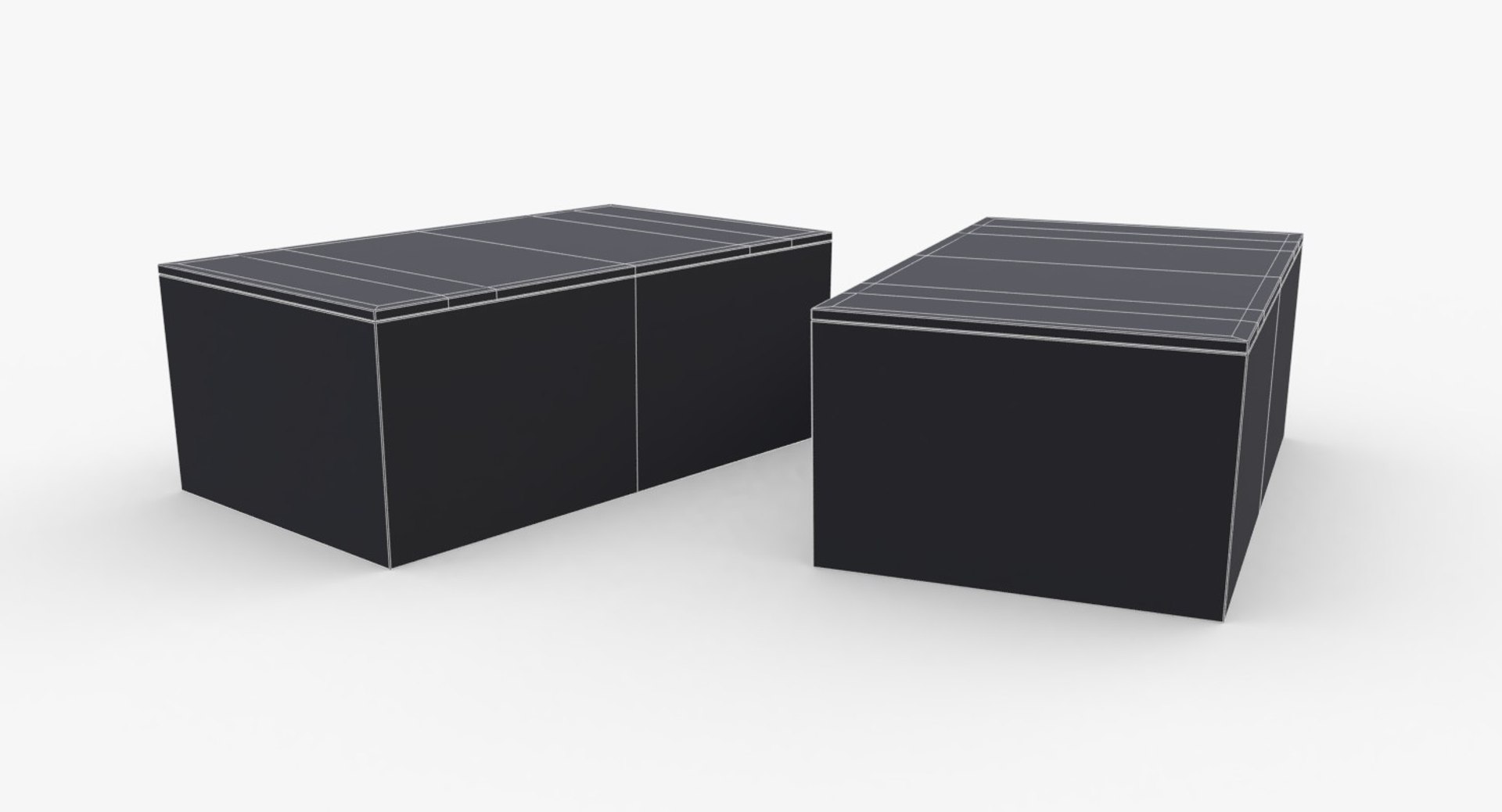 3D Model Cigarettes Wooden Boxes - TurboSquid 1391407
