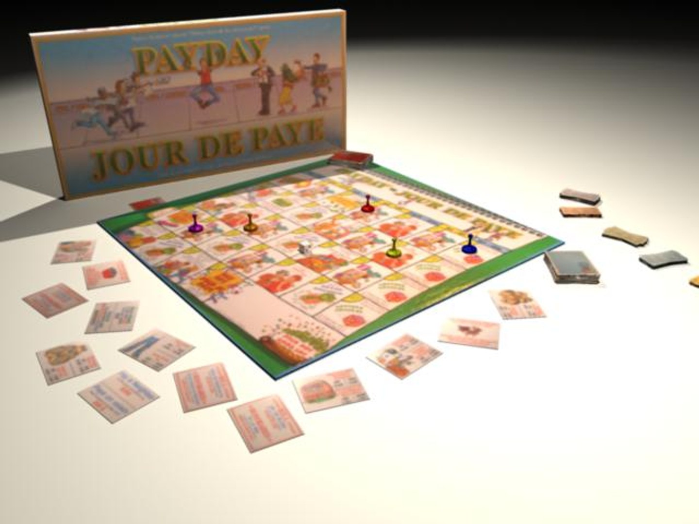 3d model payday board
