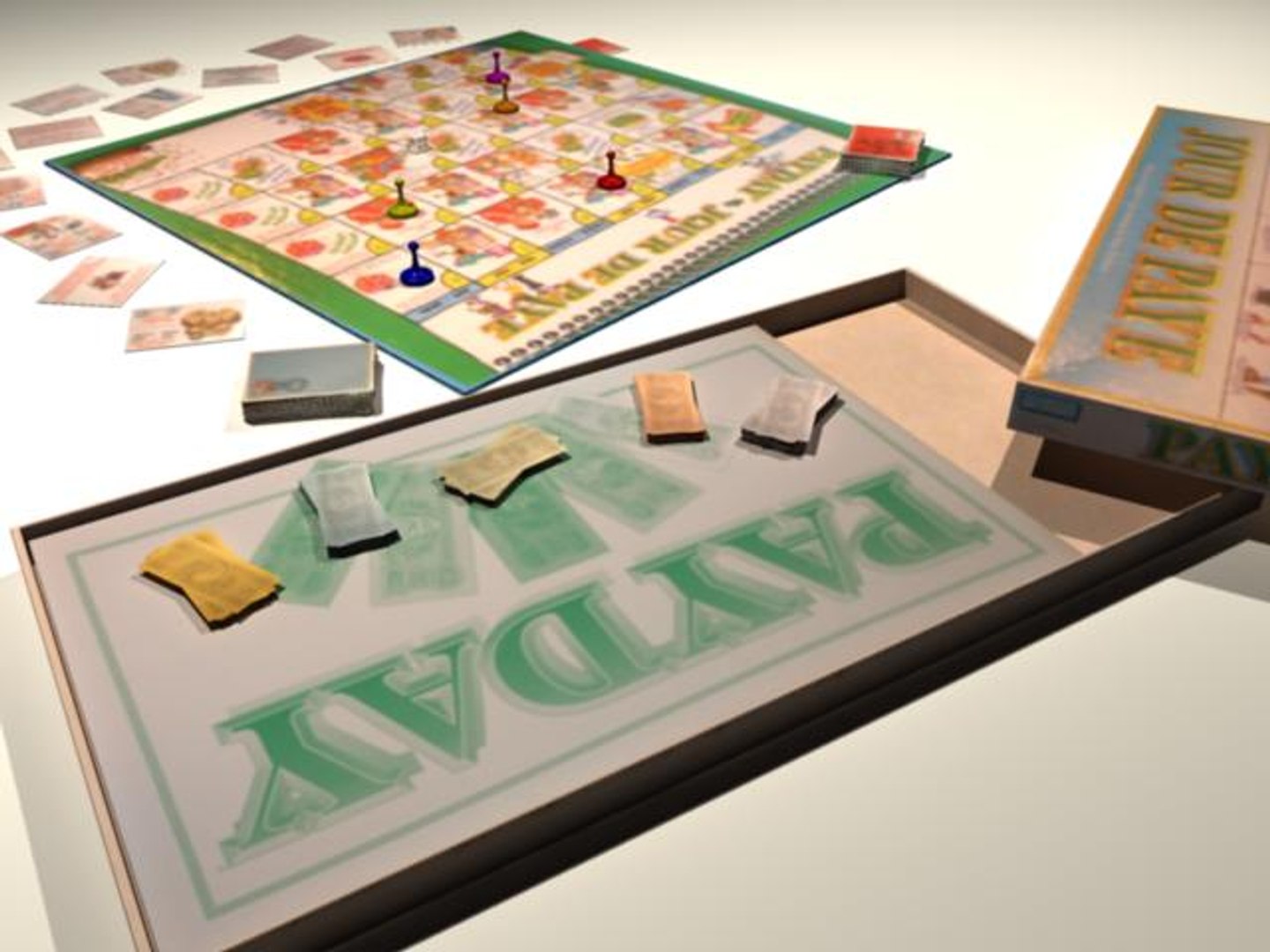 3d model payday board