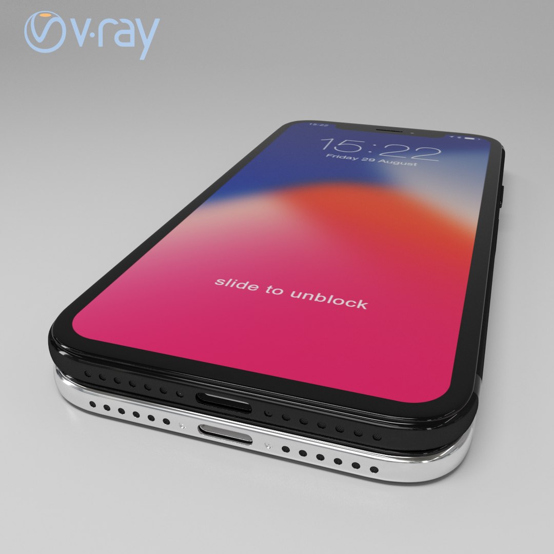 3D apple iphone x model - TurboSquid 1212703