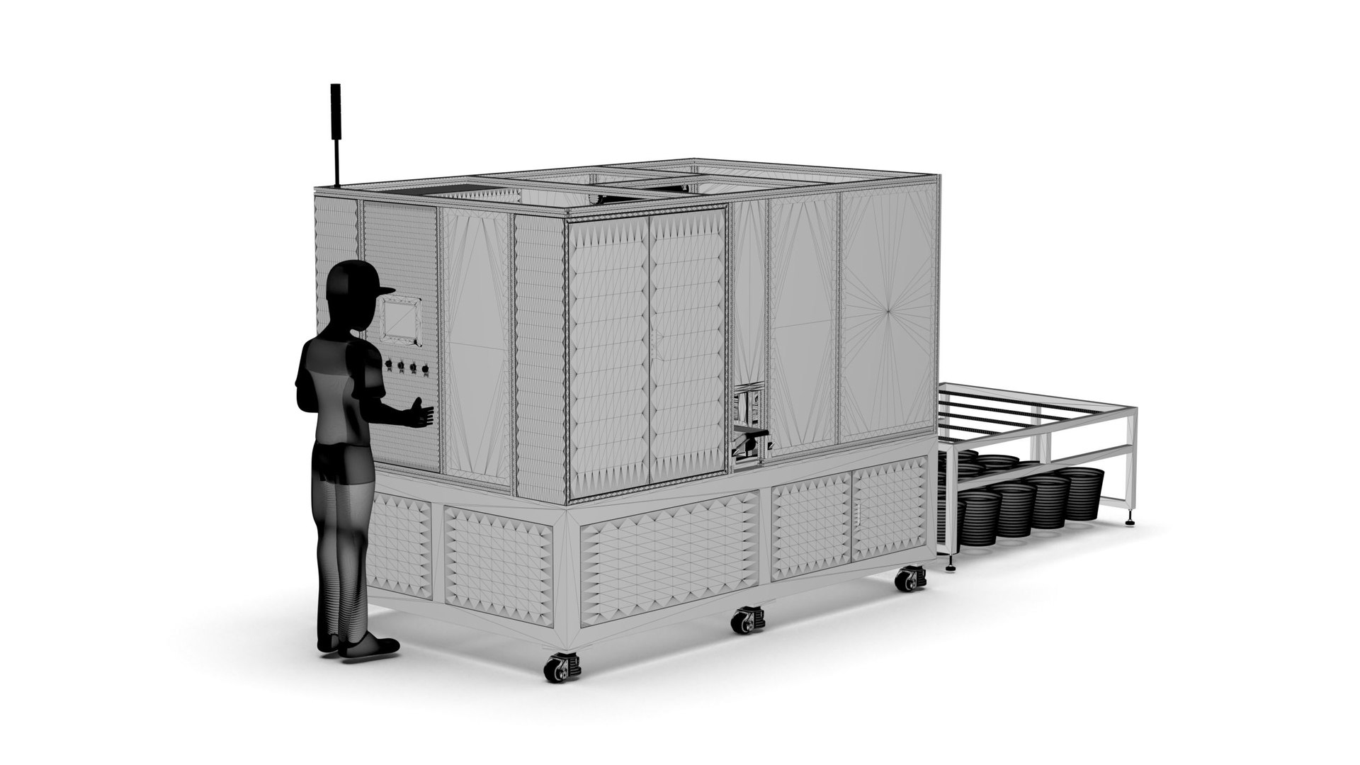 3D Automatic Bucket Handle Assembly Machine - TurboSquid 2060526