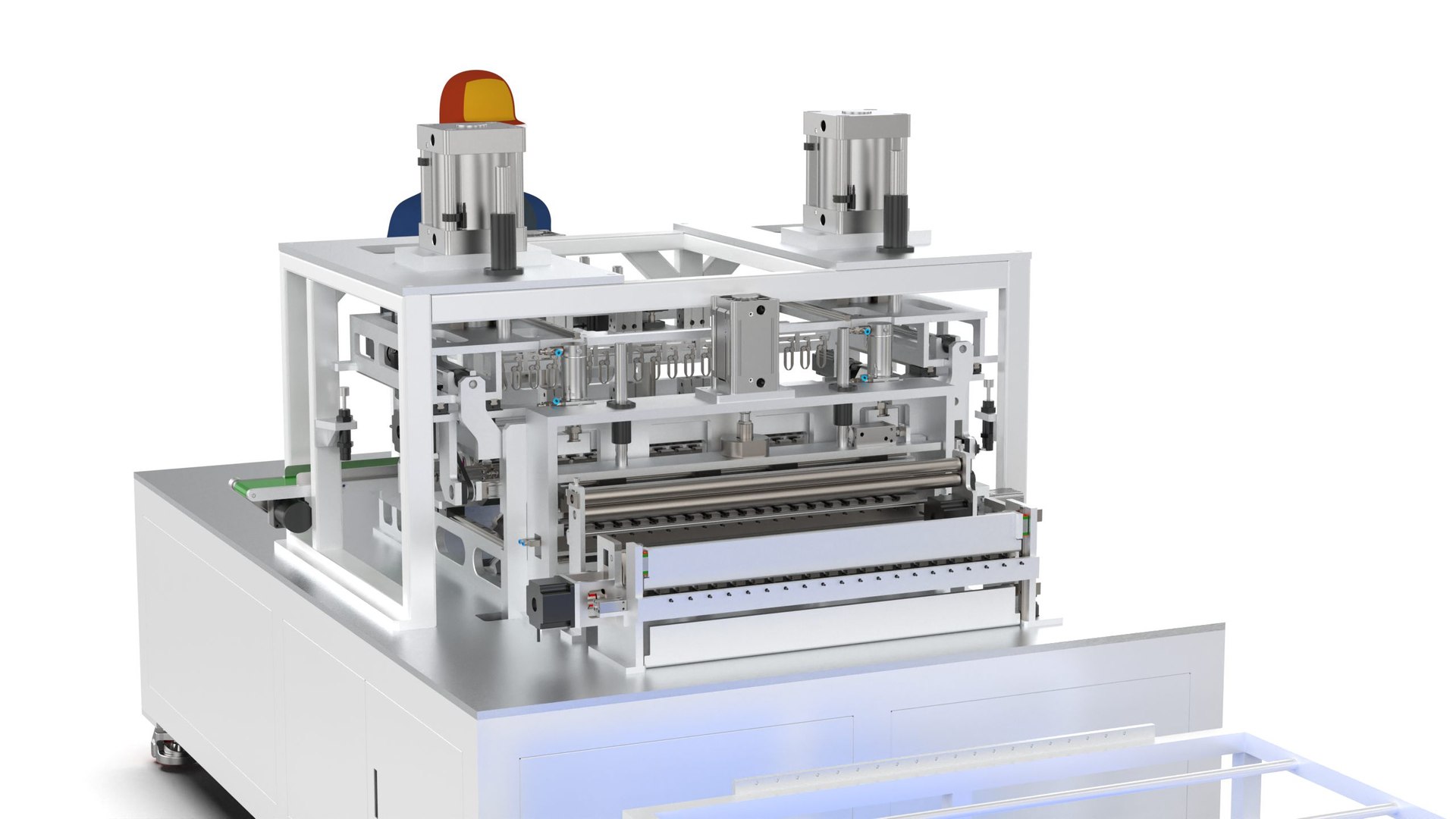 3D Automatic Bucket Handle Assembly Machine - TurboSquid 2060526