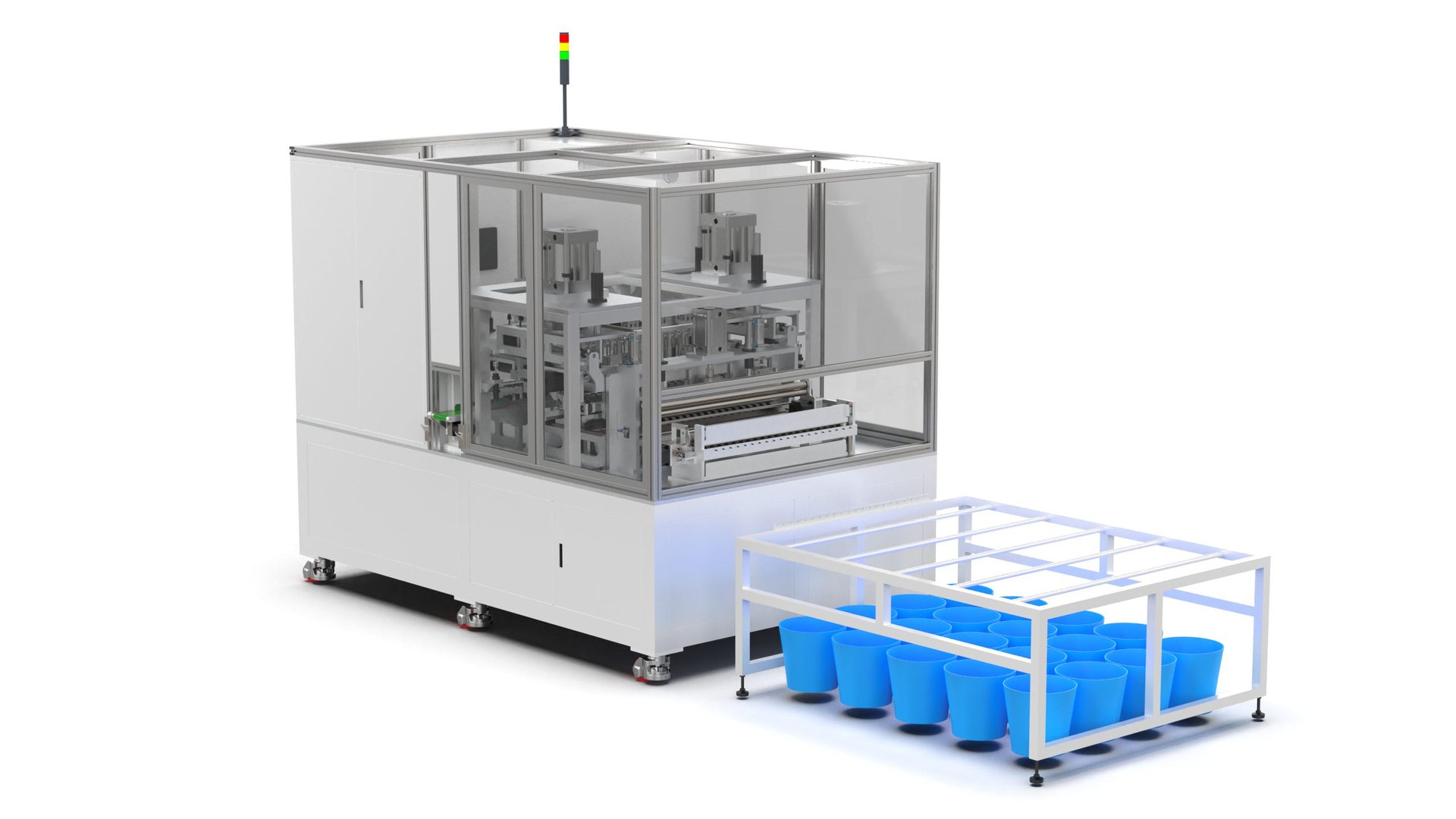 3D Automatic Bucket Handle Assembly Machine - TurboSquid 2060526