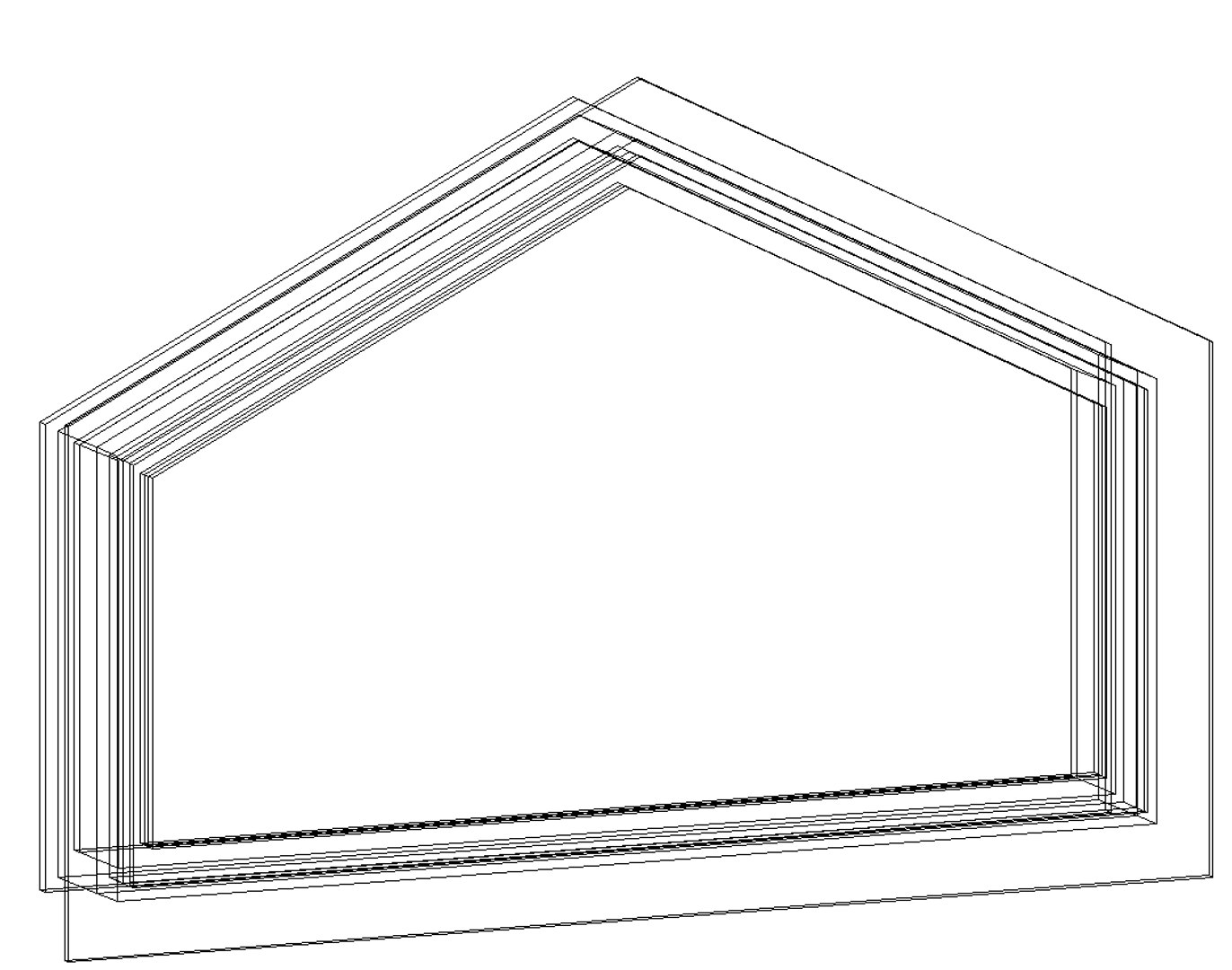 Parametric Fixed Window - Gable Model - TurboSquid 1834744