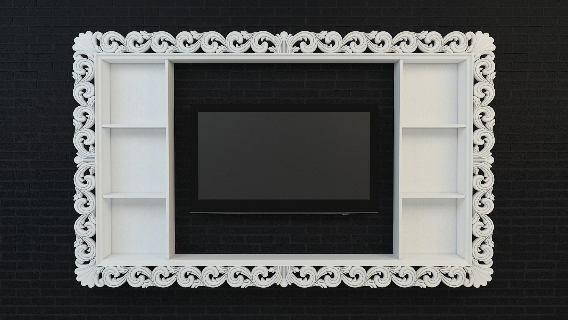 3d Model Tv Frame