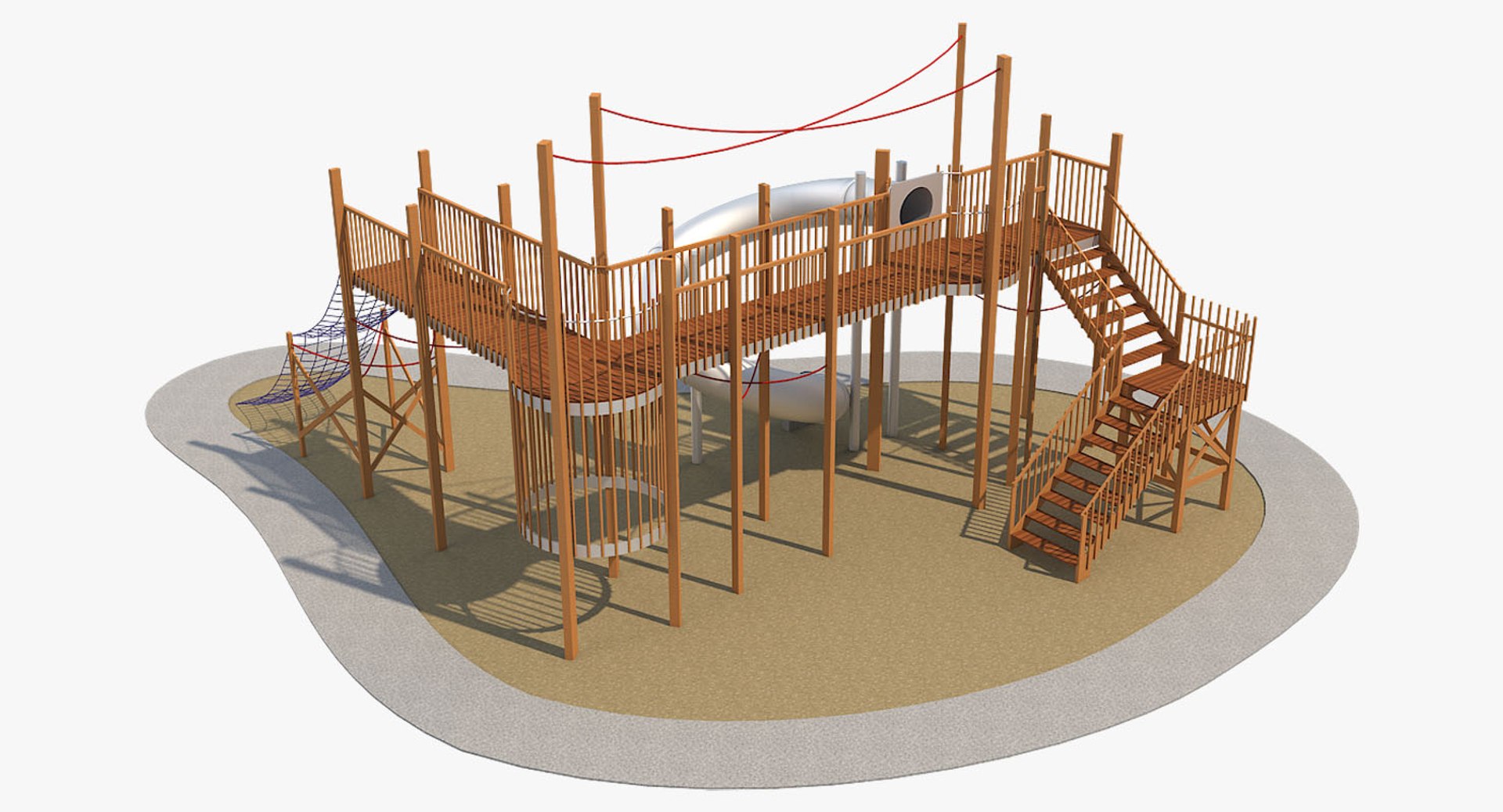 Playground Ground Play 3D Model - TurboSquid 1376071