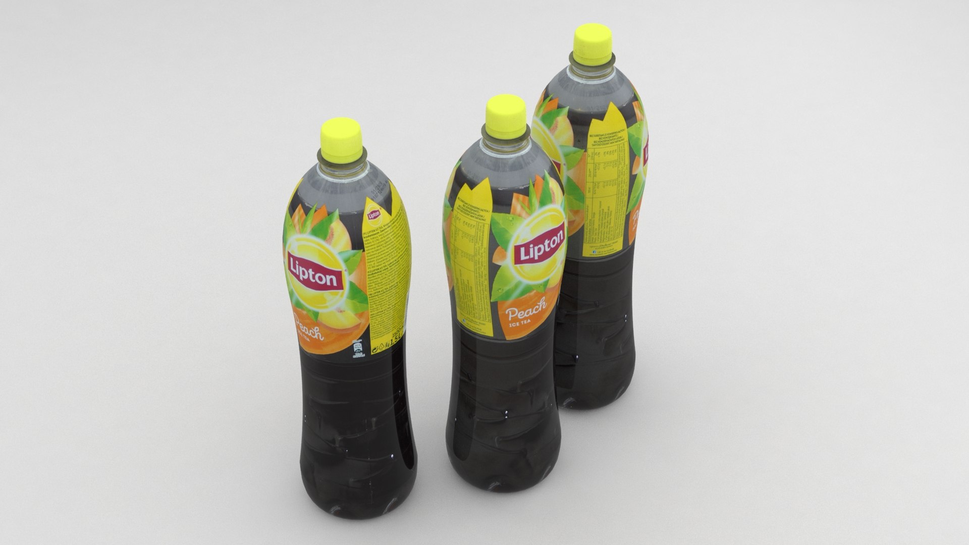 Ice Tea Bottle 3D Model - TurboSquid 1412237