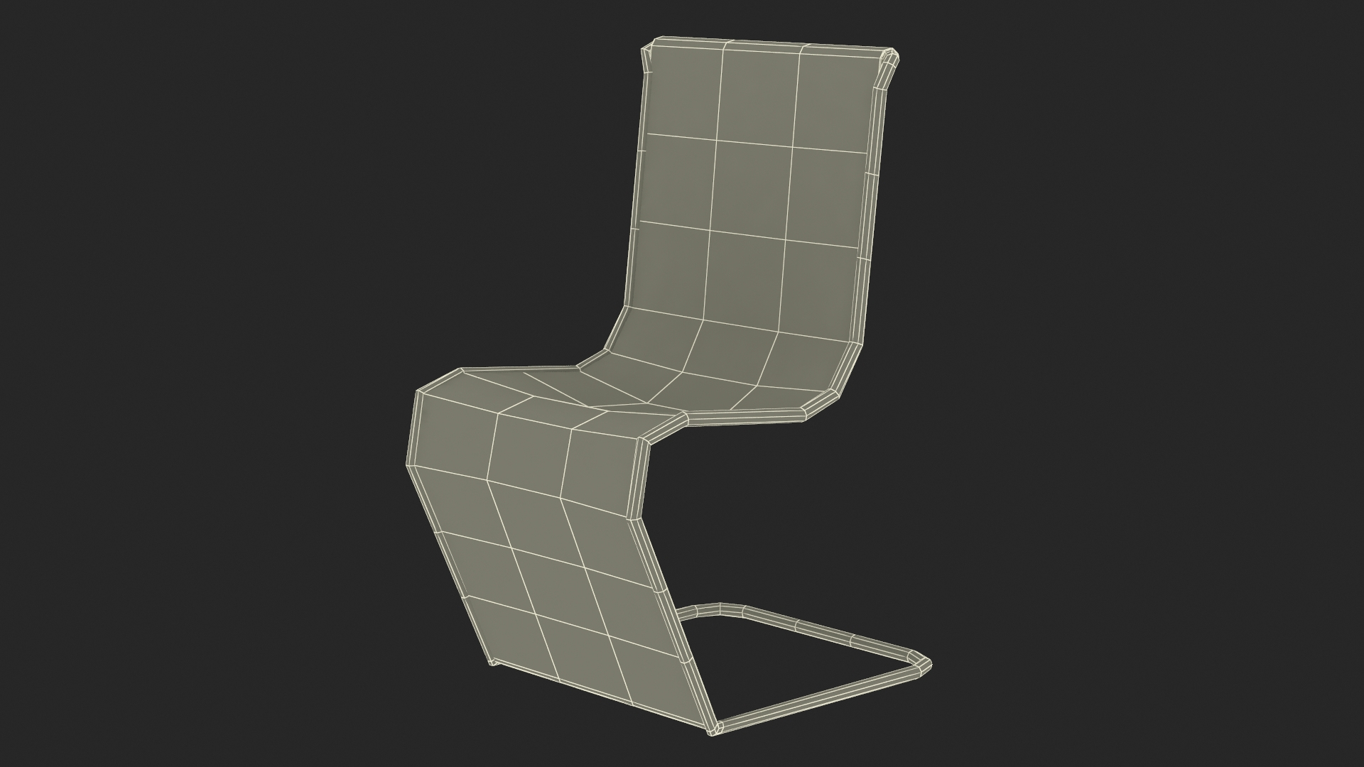 3D Wave Chair - TurboSquid 2319924