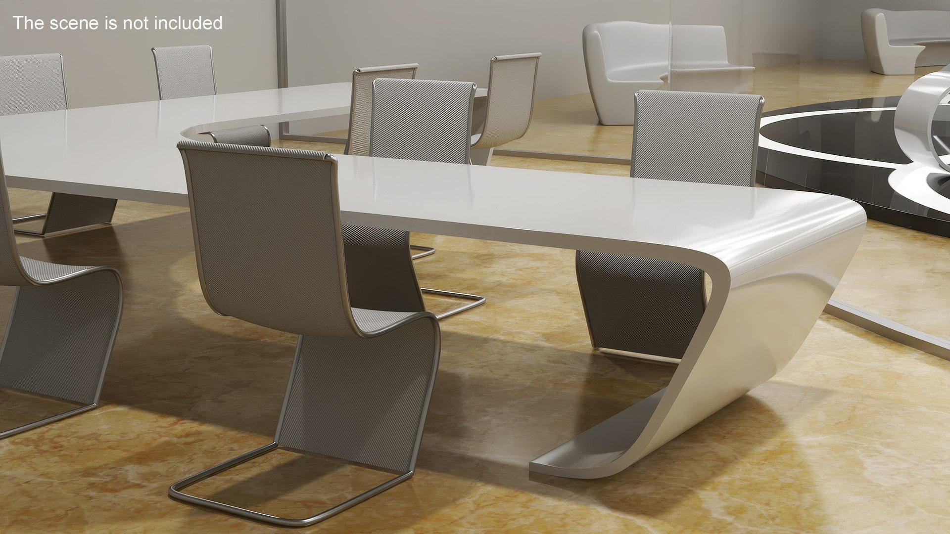 3D Wave Chair - TurboSquid 2319924