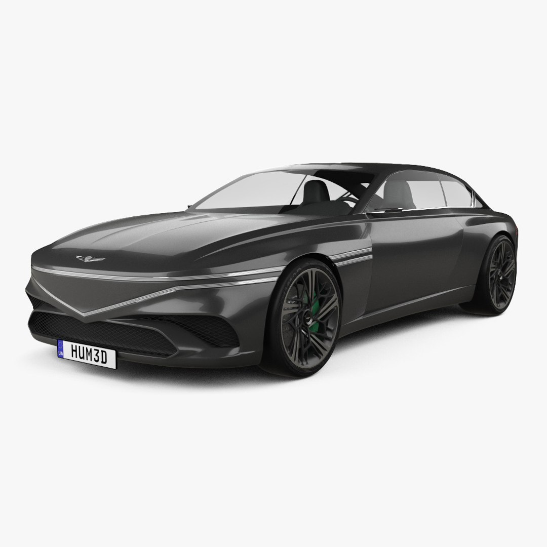 Genesis X Speedium Coupe 2022 3D 모델 - TurboSquid 2052404