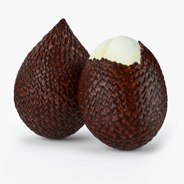 realistic anona fruit real 3d model