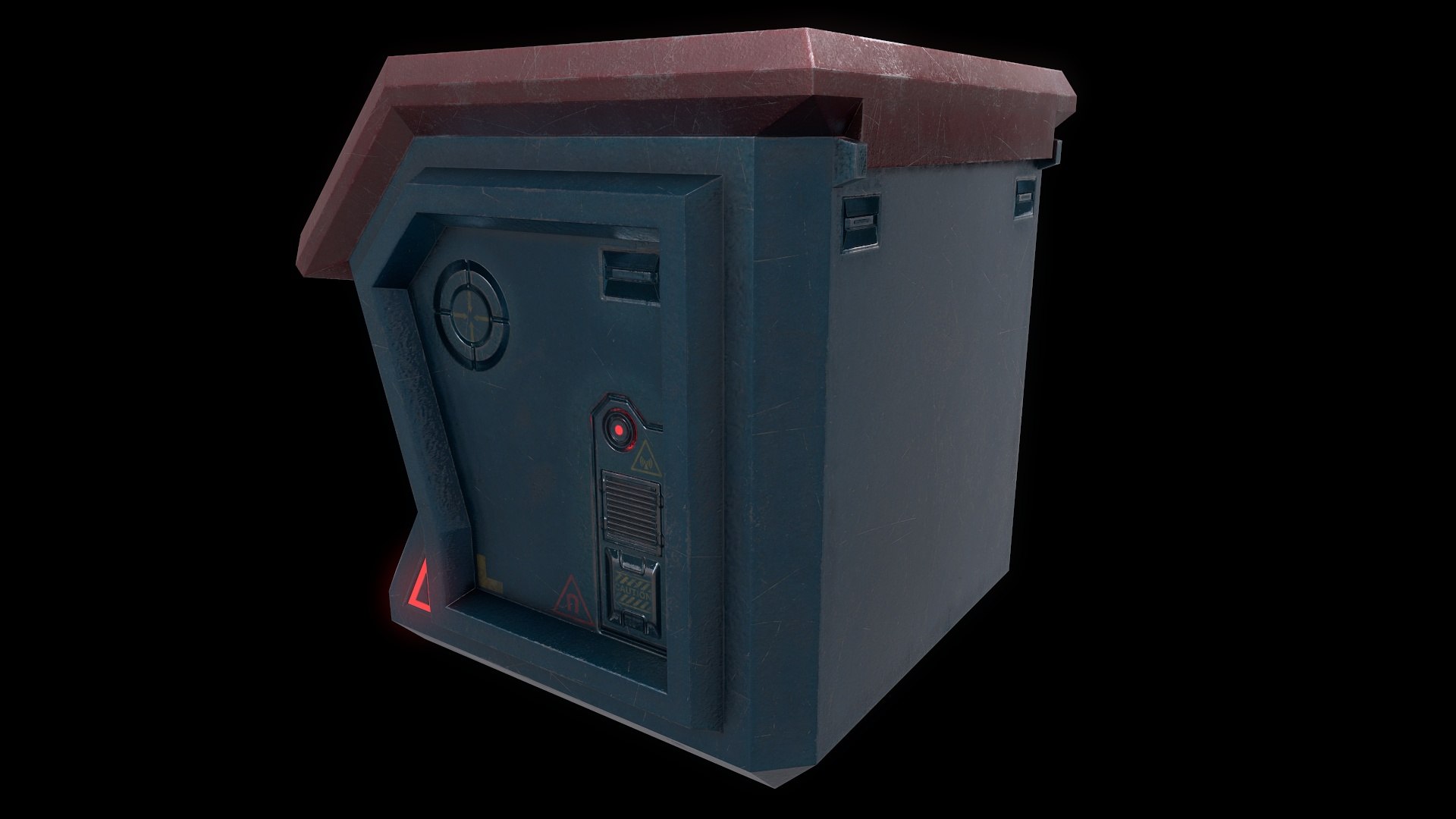 3D Crate Container Box Openable - TurboSquid 1554512