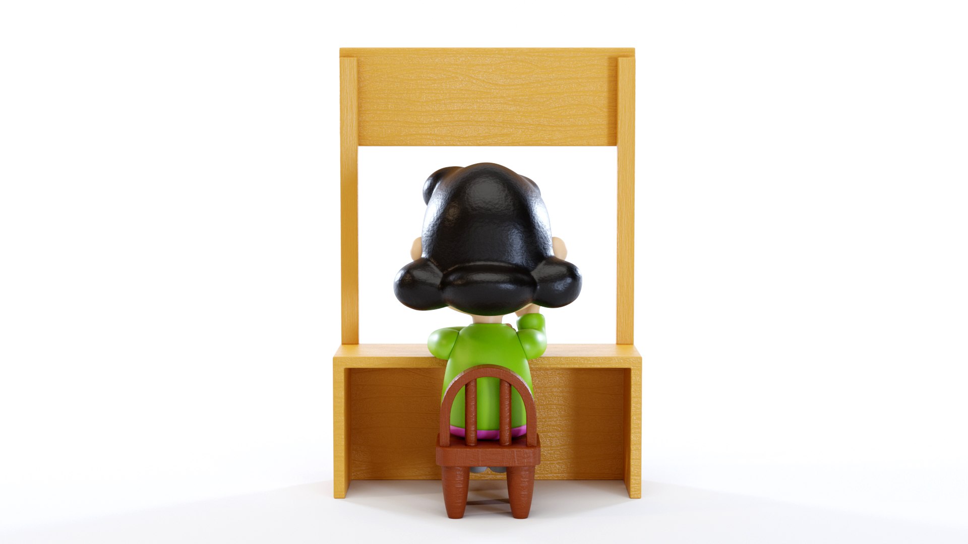 Lucy Psychiatric Booth 3D Model - TurboSquid 1873625