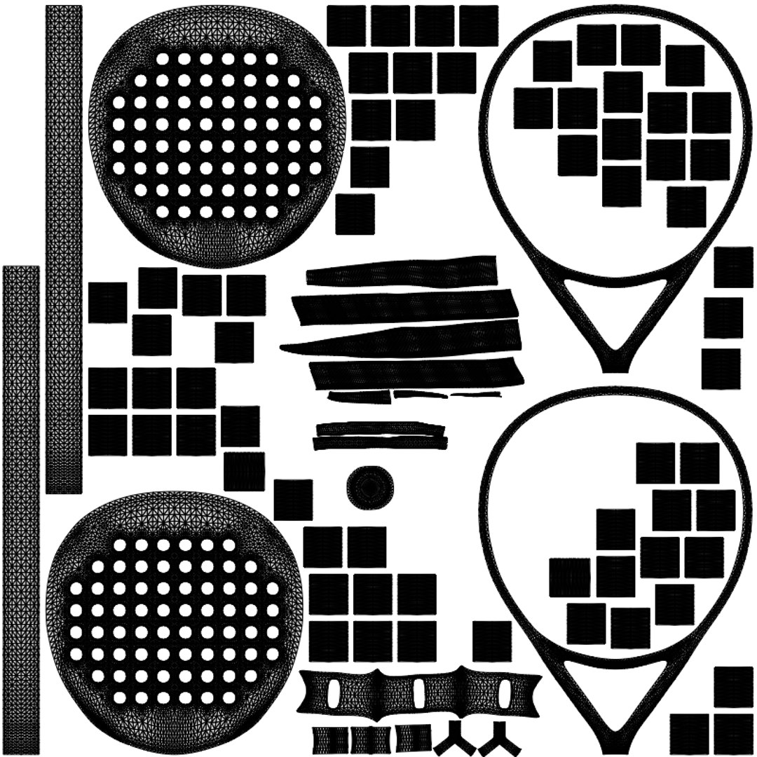 3D model Padel Tennis Racket - TurboSquid 2080526